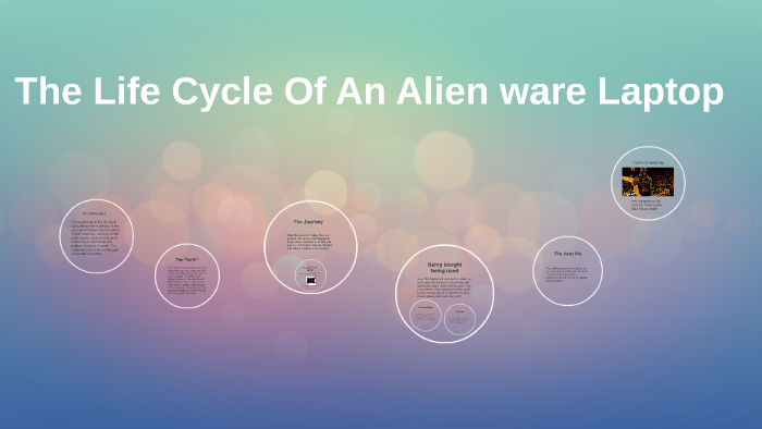 The Life Cycle Of An Alien ware Laptop by vincent is very cool on Prezi