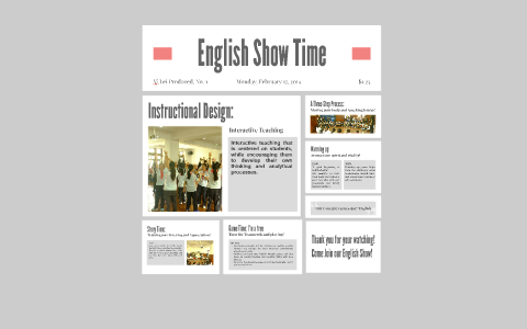 English Show Time by 郭 一磊 on Prezi