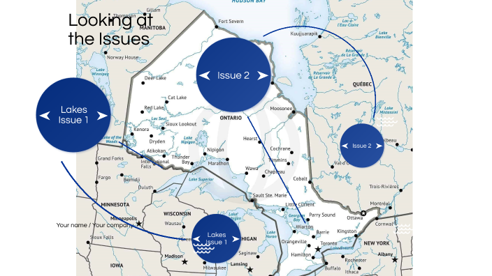 Canadian Issues Annotated Map by Ana Cortez on Prezi