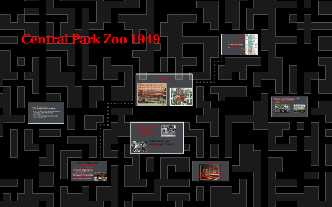 Central Park Zoo 1949 by Luke Tompkins