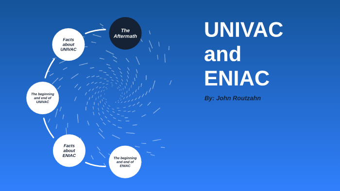 ENIAC and UNIVAC by John Routzahn on Prezi
