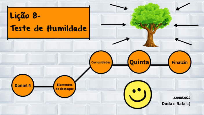 Lição 8- Teste de Humildade- Apresentação by Duda Queiroz on Prezi