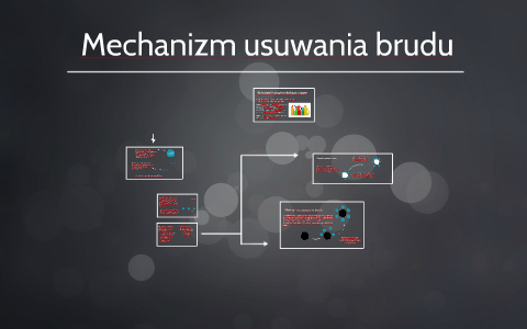 Mechanizm usuwania brudu by Ania Kantor on Prezi