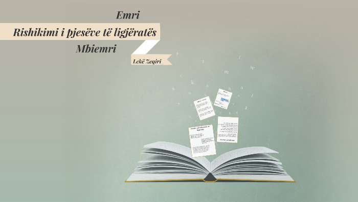 Rishikimi i pjesëve të ligjëratës by Lekë Zeqiri on Prezi