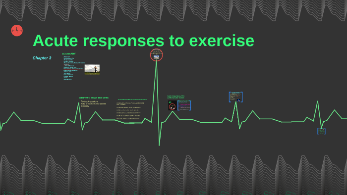 Acute responses to exercise by Drew Bartram