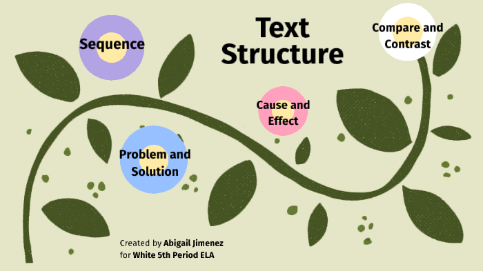 Organizational Text Structure by Elijah Wilson on Prezi