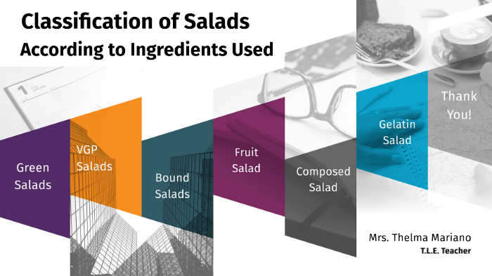 Classification of Salads by Razy Rose Javate on Prezi