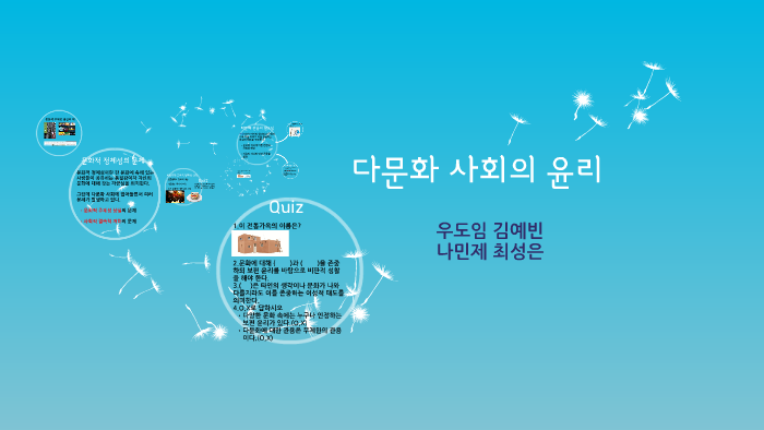 다문화 사회의 윤리 by doim woo on Prezi