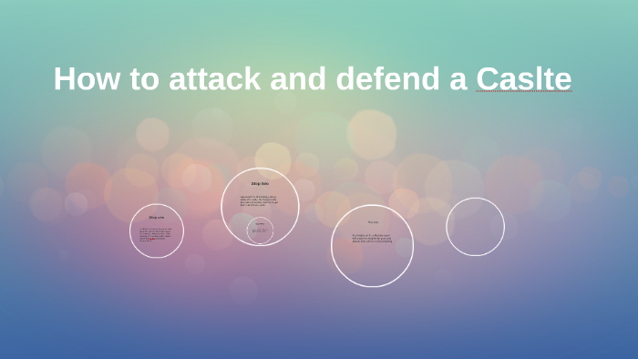 How to attack and defend a Caslte by sam jack on Prezi