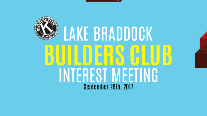 LAKE BRADDOCK by Lake Braddock Builders Club on Prezi