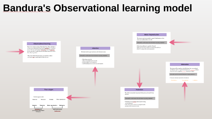 Bandura's Observational learning model by James Trott on Prezi