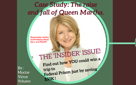 PR applied to business CS Martha's rise and fall by moctar aounen on Prezi