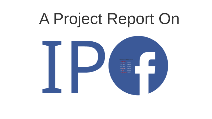 A Project Report On IPO by Raj Vyas on Prezi