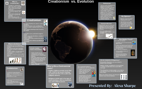 Creationism Vs. Evolution. by ALEXA SHARPE on Prezi