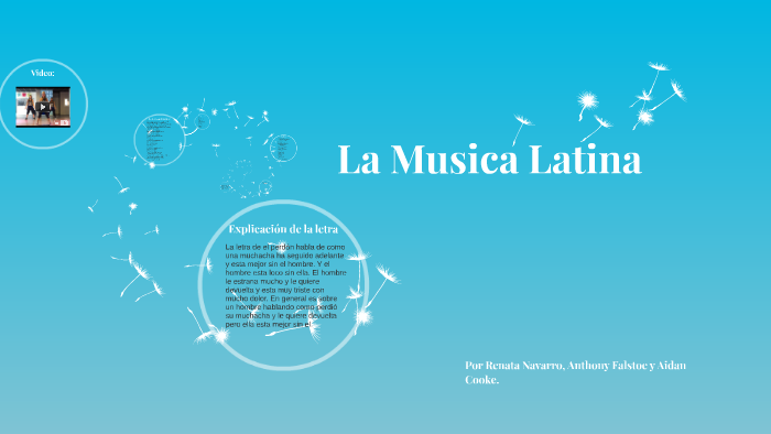 Musica latina by on Prezi