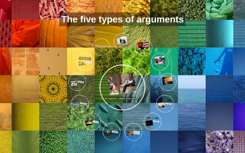 The five types of arguments by Antoinette Vander veer on Prezi