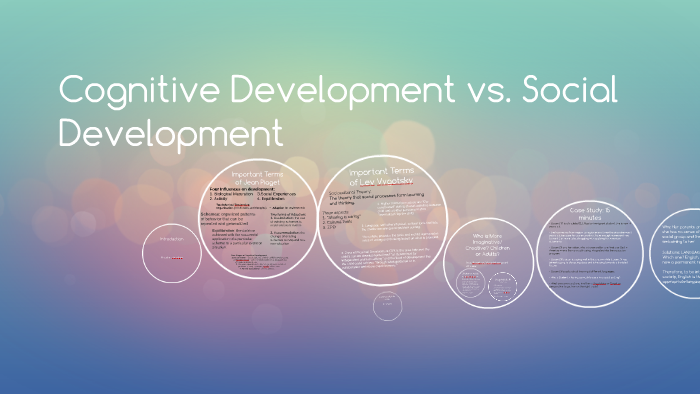 Cognitive Development vs. Social Development by Amanda Luu on Prezi