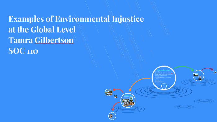 Examples of Environmental Injustice at the International Lev by Tamra ...