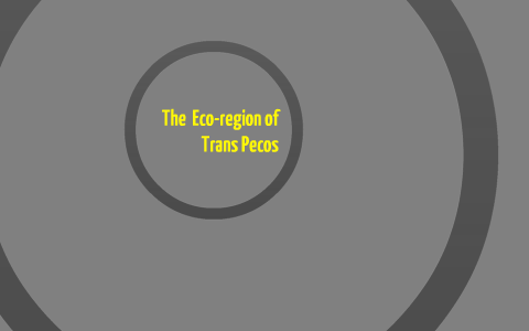 Trans Pecos Eco-region in Texas by connor mccowan