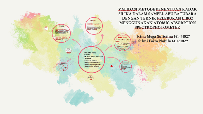 Validasi Metode Penentuan Kadar Silika Dalam Sampel Abu Batu By Rina