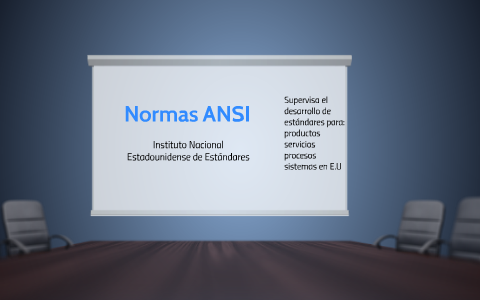 Normas ANSI by diana laura on Prezi