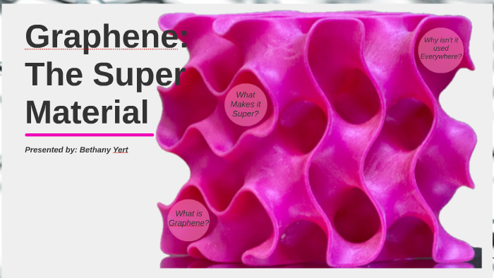 Graphene: A Super Material by Bethany Yert on Prezi