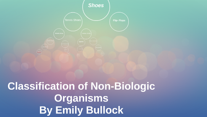 Classification of Non-Biologic Organisms by Emily Bullock on Prezi