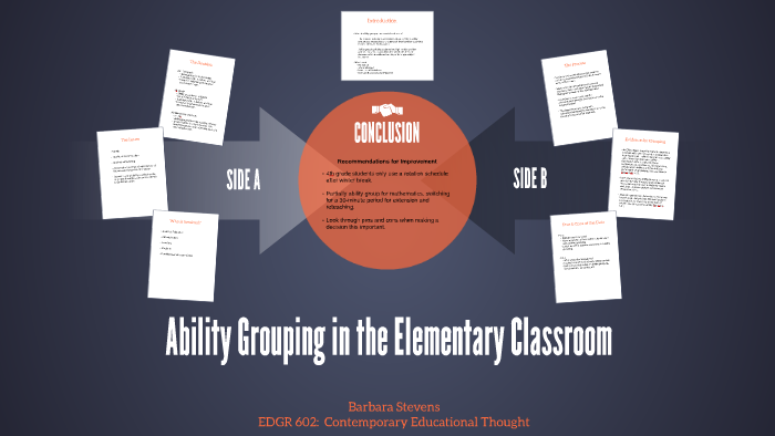 Ability Grouping in the Elementary Classroom by Barbara Van Manen on Prezi