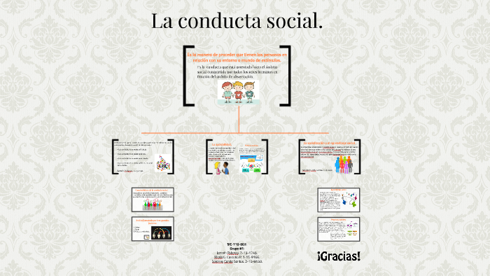 La conducta social. by Sora Carela on Prezi