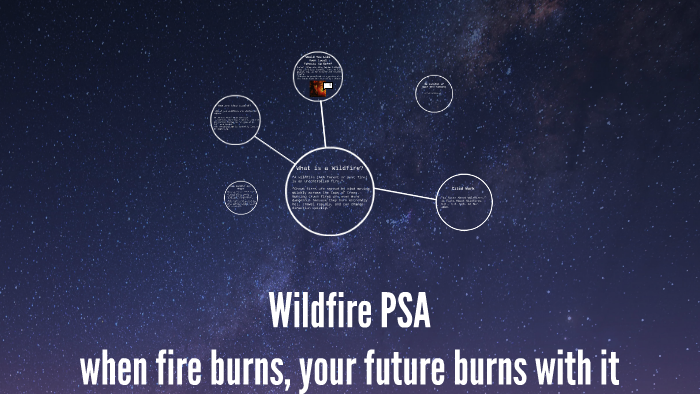 Wildfire PSA by S R on Prezi
