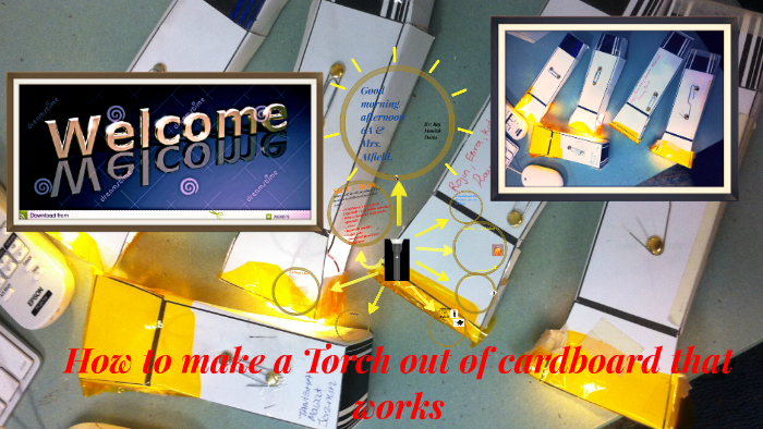 How to make a Torch made out of cardboard that works by Ratul Datta on ...