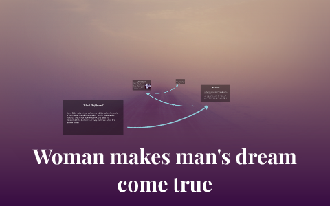 woman makes man's dream come true by ashley richardson