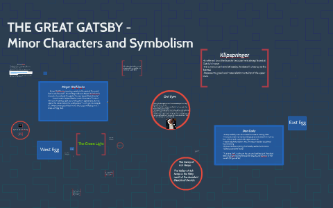 THE GREAT GATSBY - Minor Characters and Symbolism by Taylor Kirchknopf ...