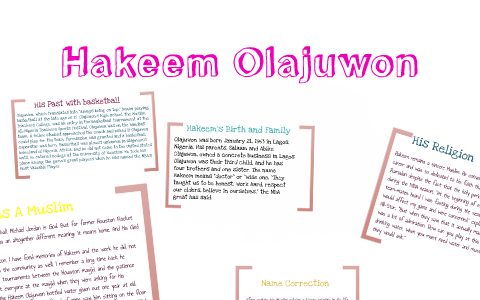 Dalia Asafi Hakeem Olajuwon And His Wife