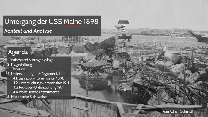 Sinking of the USS Maine by Alexis García Torres on Prezi