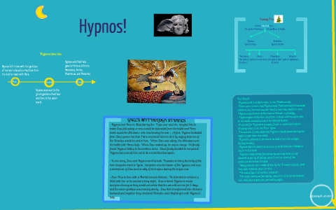 Hypnos- The God Of Sleep by Julia Henault on Prezi