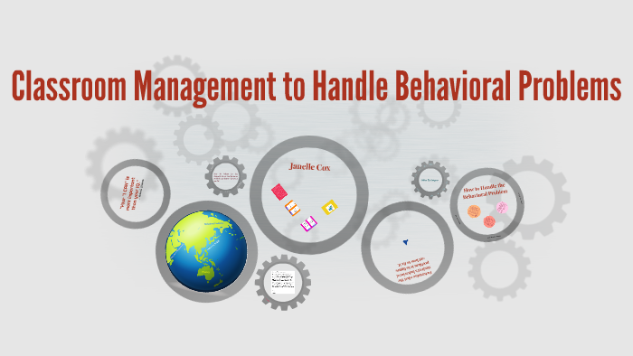 Classroom Management to Handle Behavioral Problems by Helmer Montejo on ...