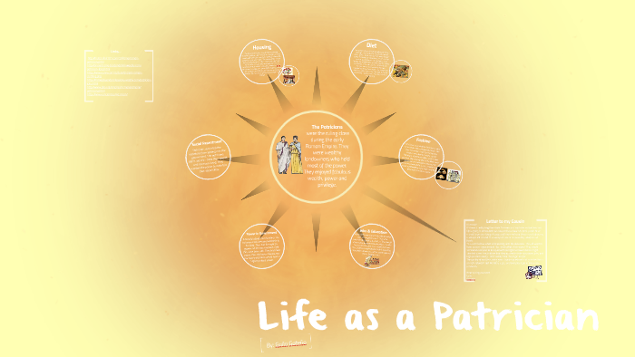 Life as a Patrician by Isaac Mizrachi on Prezi