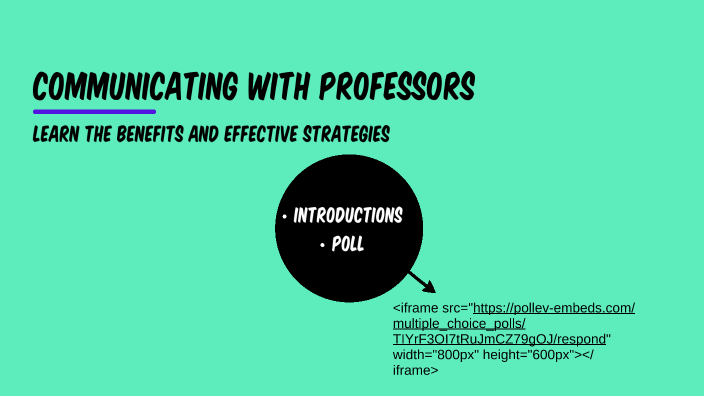 Communicating with professors by April Gopie on Prezi