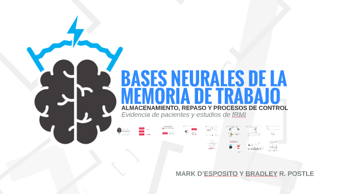 BASES NEURALES DE LA MEMORIA DE TRABAJO by Eduardo Mendoza