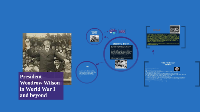 President Woodrow Wilson in WWI and Beyond by Robbie Alvisio on Prezi