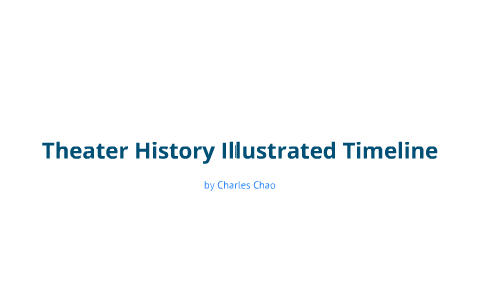 Theater History Illustrated Timeline by Charles Chao on Prezi