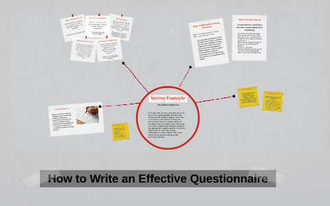 How to Write an Effective Questionnaire by Madeleine Richterkessing on ...