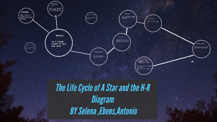 the life cycle of a star and the H-R diagram by selena warren