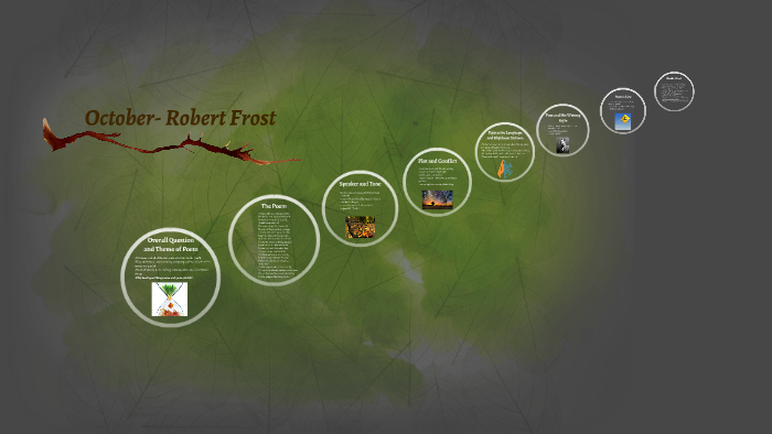 October- Robert Frost by Libby Funkhouser on Prezi
