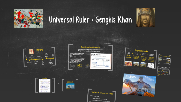 Great Leaders: Genghis Khan by on Prezi