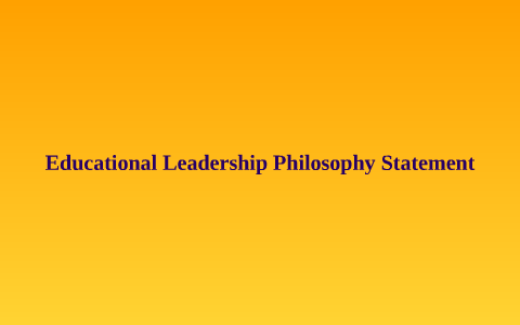 Educational Leadership Philosophy Statement by Ciro Viamontes on Prezi