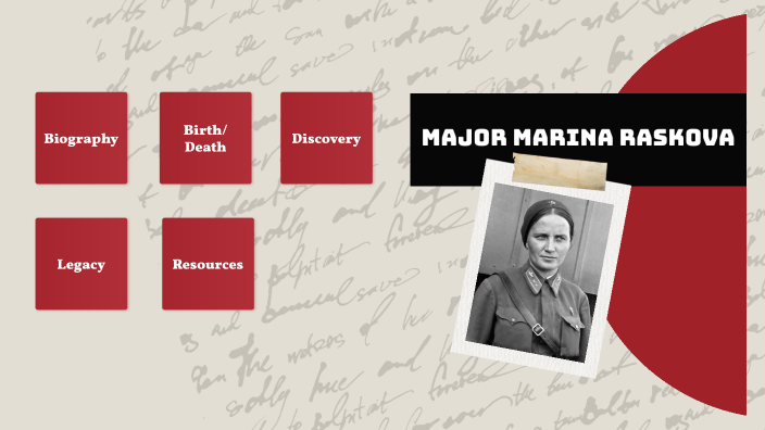 Major Marina Raskova by Icarus Reid on Prezi