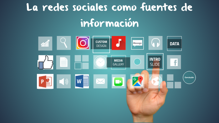La redes sociales como fuentes de información by ADE Trabajo on Prezi