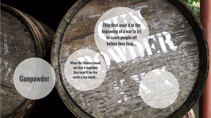 Middle Ages Gunpowder H.M. by hugh mahy on Prezi